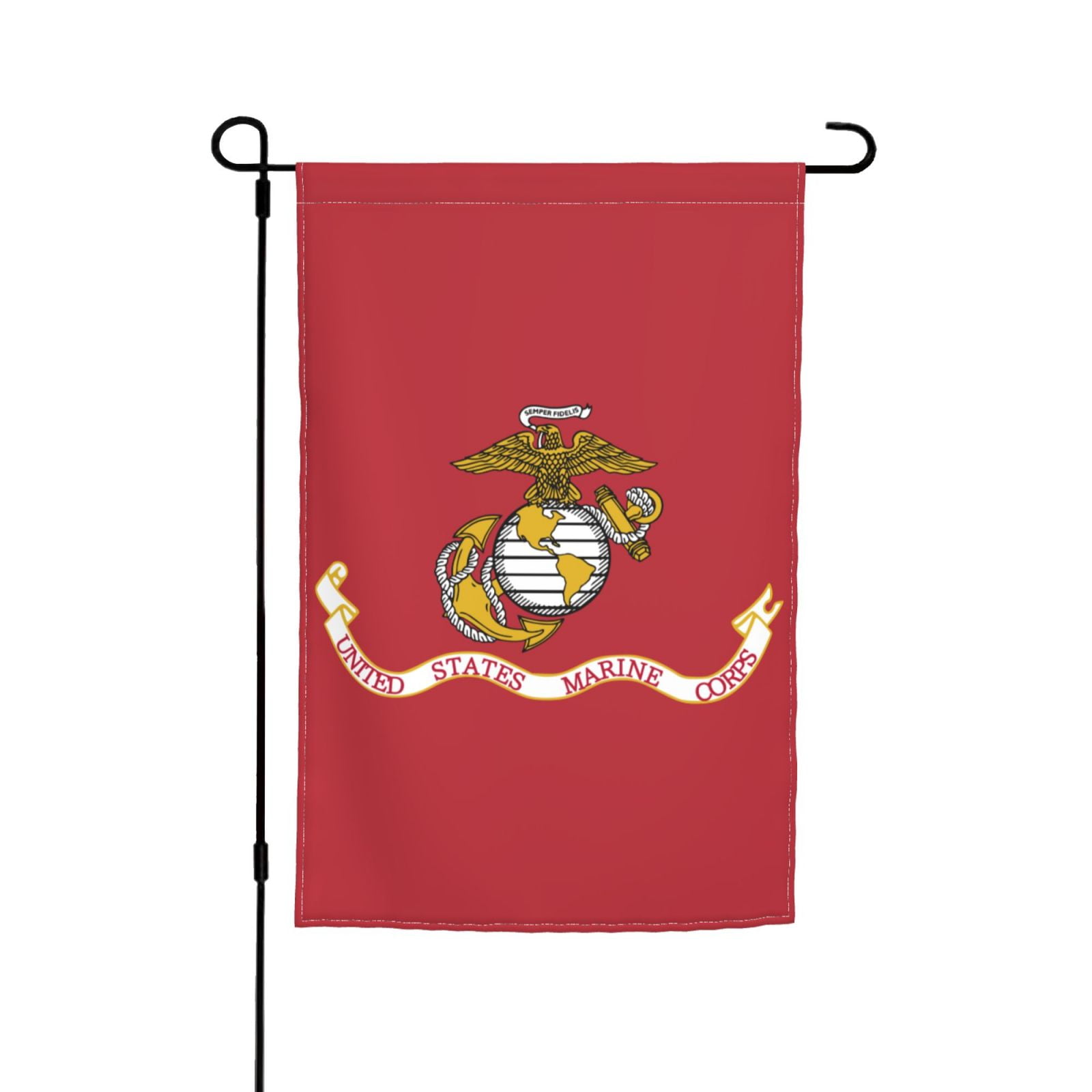 US Marine Corps Garden Flags Double Sided Banner 18 x 27.5 Inches Funny ...