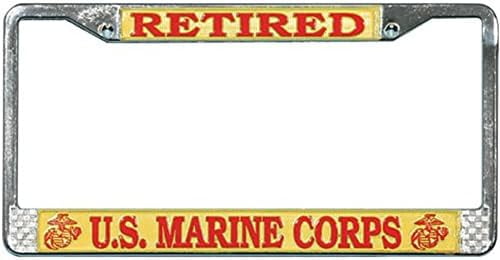 US Marine Corps Retired License Plate Frame - Walmart.com