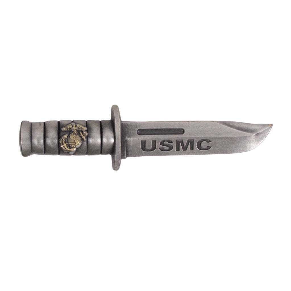 US Marine Corps USMC Knife Letter Opener Challenge Coin Official ...