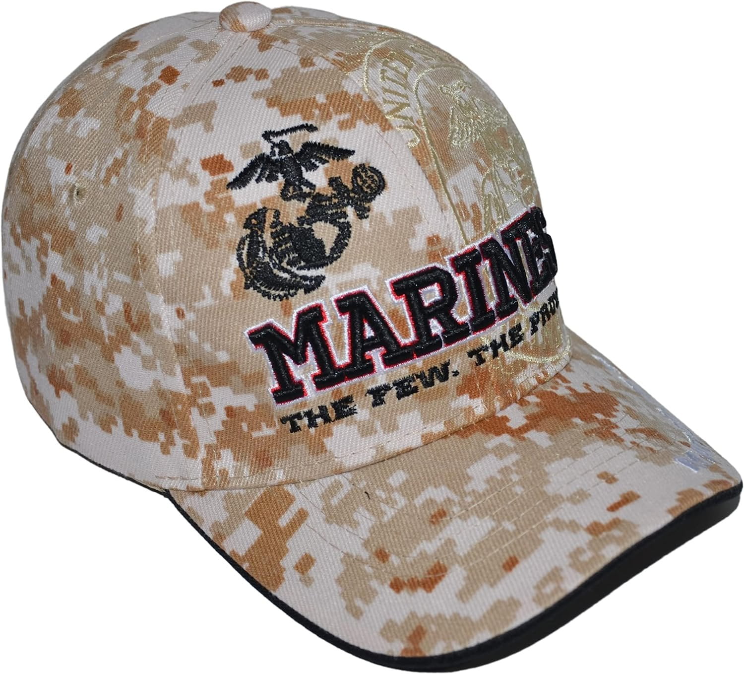 US Marine Hat Official Licensed Military Cap, Camo Military Baseball Hat for Men and Women ...