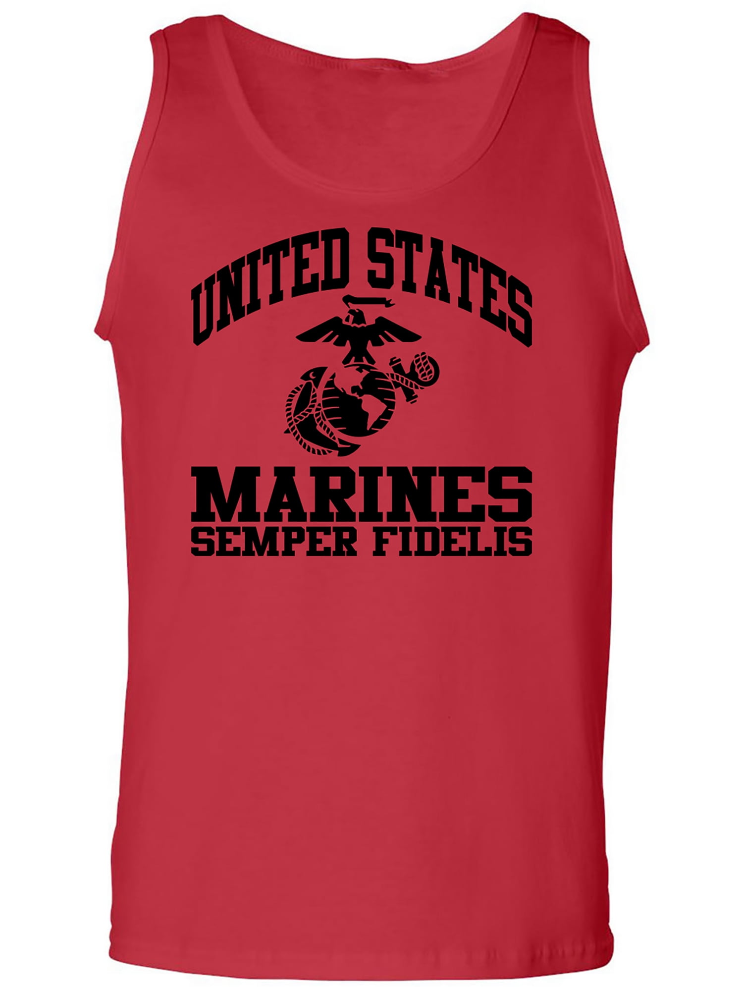 US Marines Semper Fidelis Adult Tank Top - Walmart.com