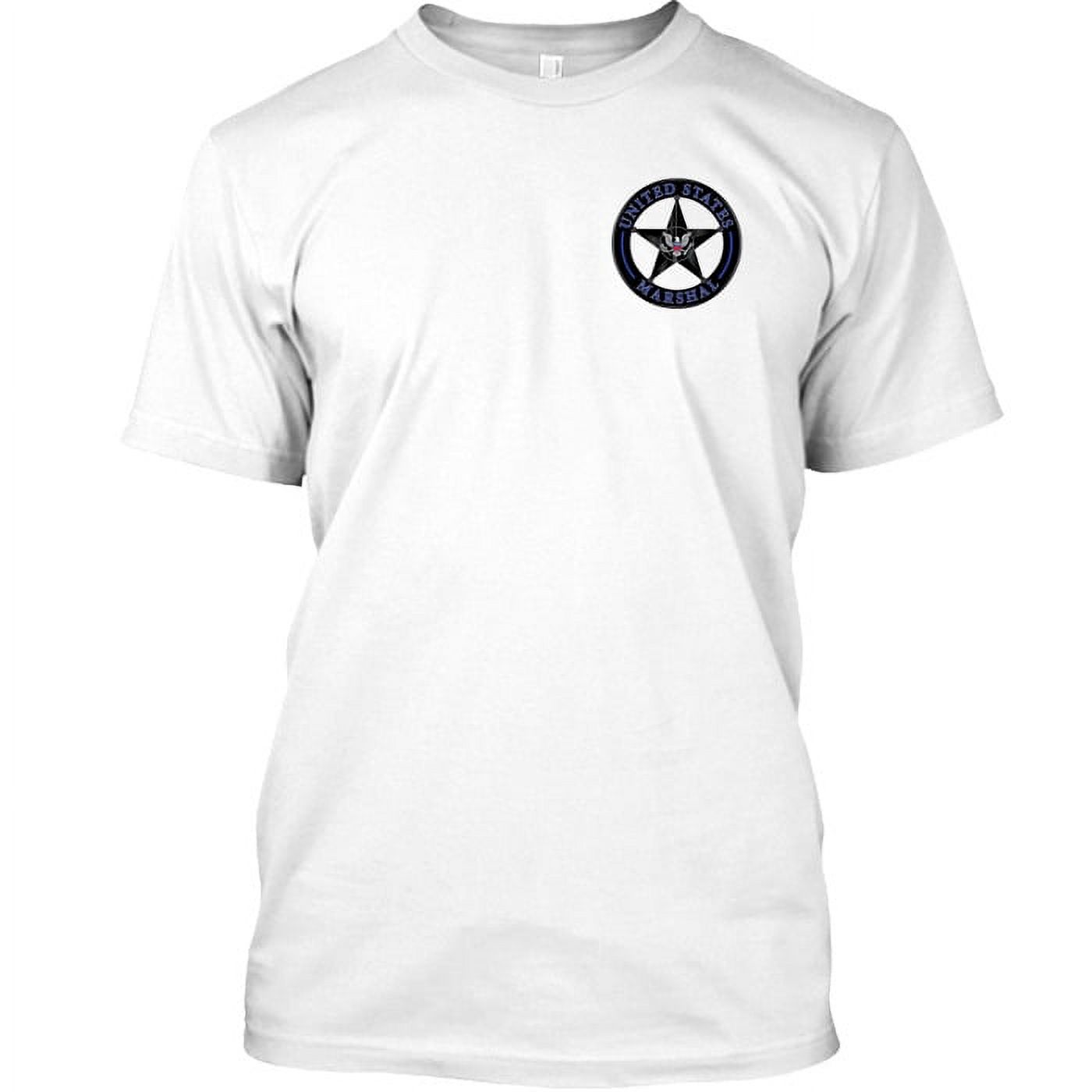 US Marshal Police United States Top 10 Ts-hirt T-Shirt S-5XL - Walmart.com