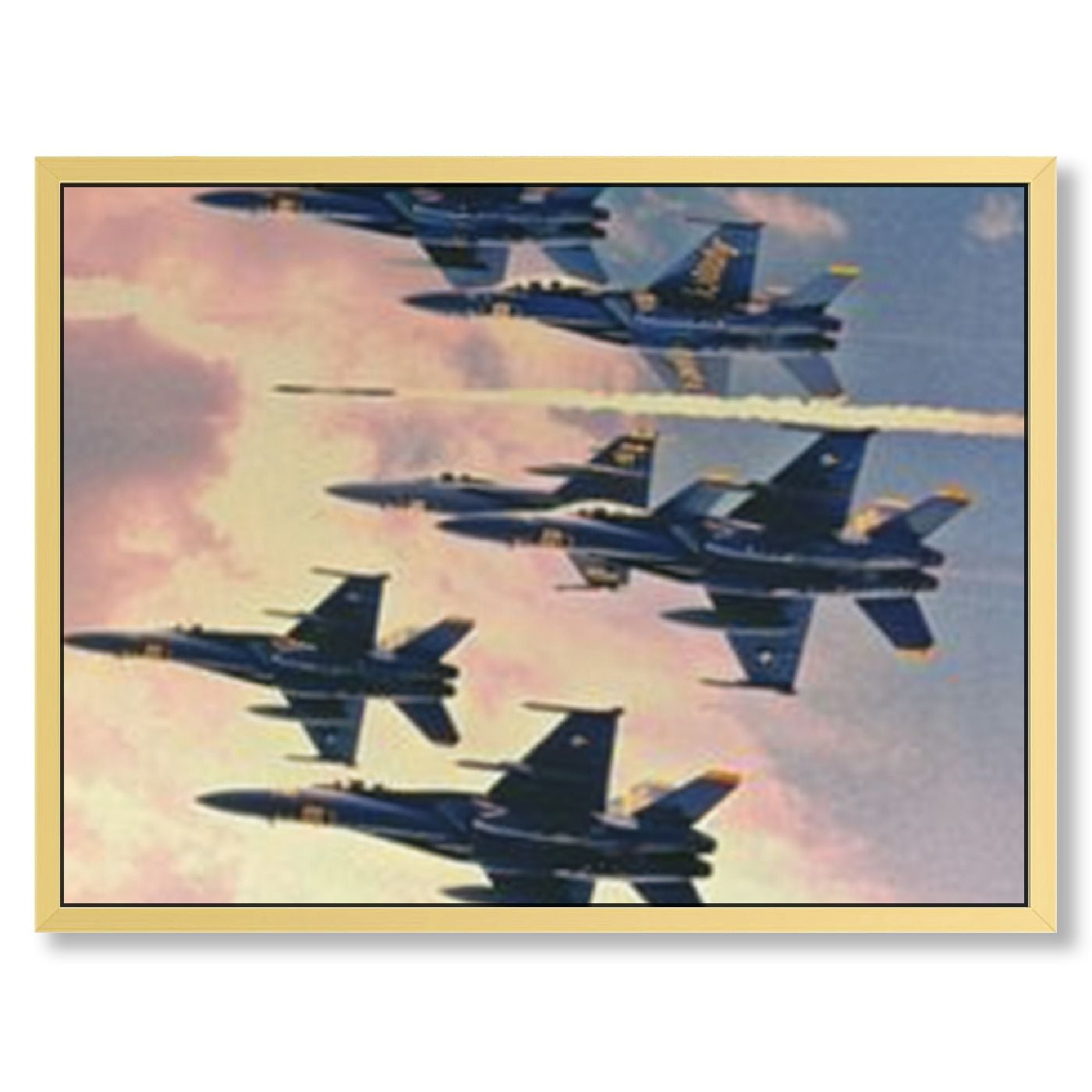 US Military Aircraft Airplane Wall Decor Art Print Poster - Walmart.com