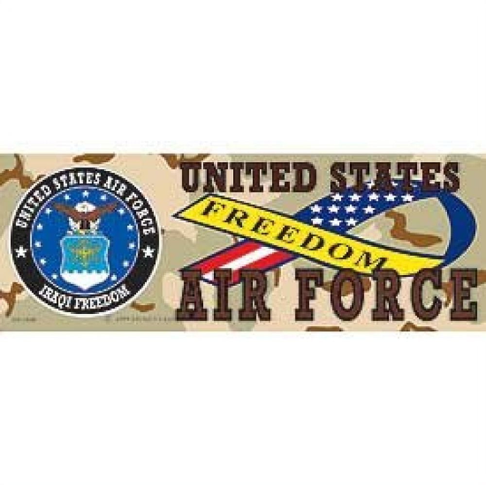 US Military Armed Forces Bumper Sticker - USAF Air Force - United ...