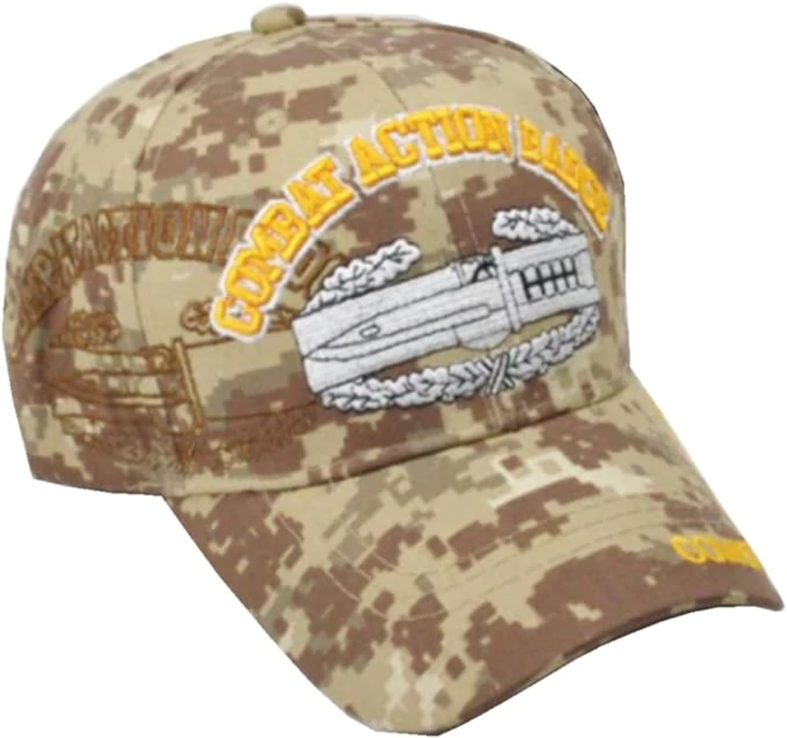 US Military Combat Action Badge Desert Camouflage Baseball Hat Cap ...