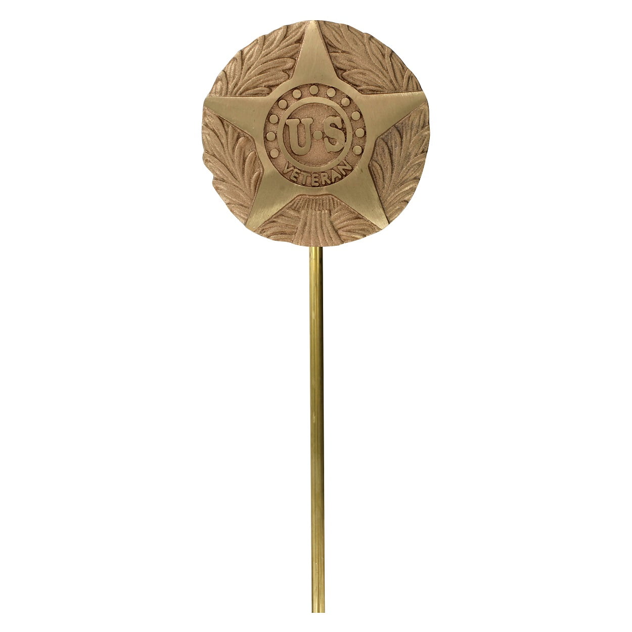 US Military Veteran Grave Marker - in Cast Bronze - Walmart.com