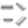 US Mobile Home/RV Ventline White Exterior Sidewall Range Hood Vent with ...