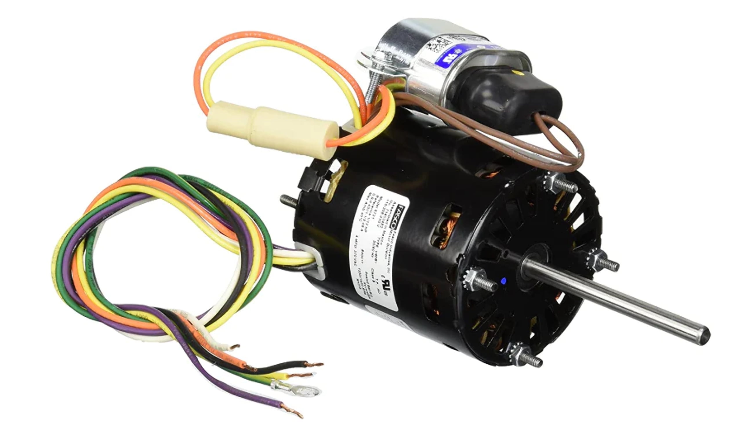 US Motor 9721 1/12 1/15 1/20Hp 1550 rpm, 4 poles, 1 shaft, OAO ...