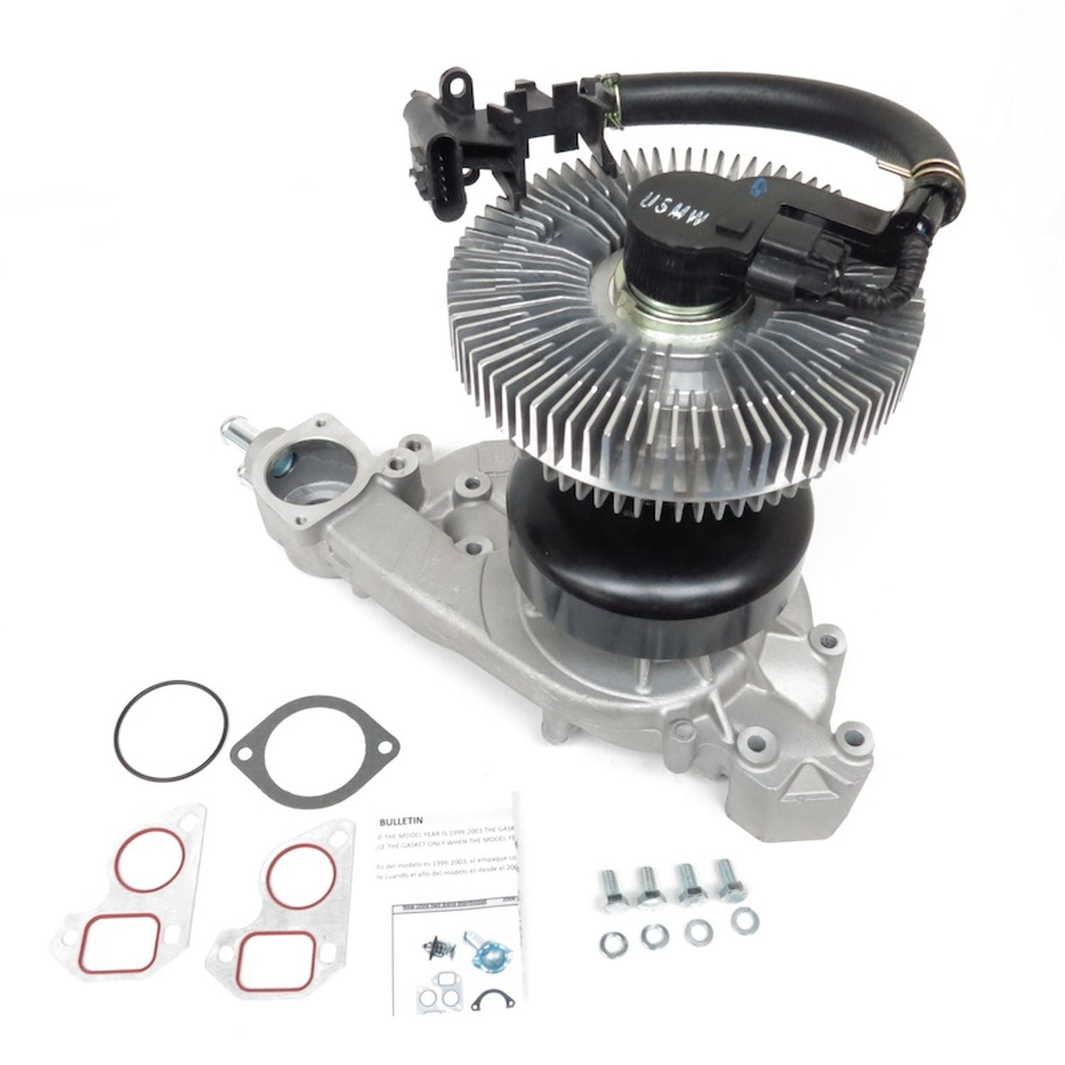 US Motor Works MCK2001 Engine Water Pump with Fan Clutch Fits select ...