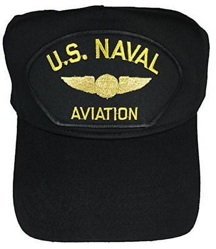 US NAVAL AVIATION W/ NAVAL AIR CREW MAN WINGS HAT CAP VETERAN AW RATING ...