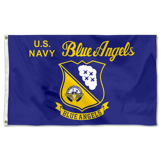 US NAVY BLUE ANGELS FLAG Polyester 3x5 FT Banner - Walmart.com