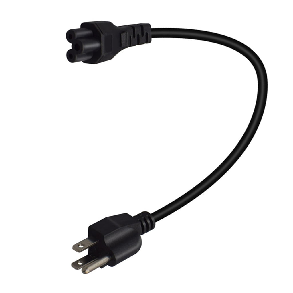 US NEMA 5-15P Male to IEC320 C5 Power Cable Cord for Laptops Power ...