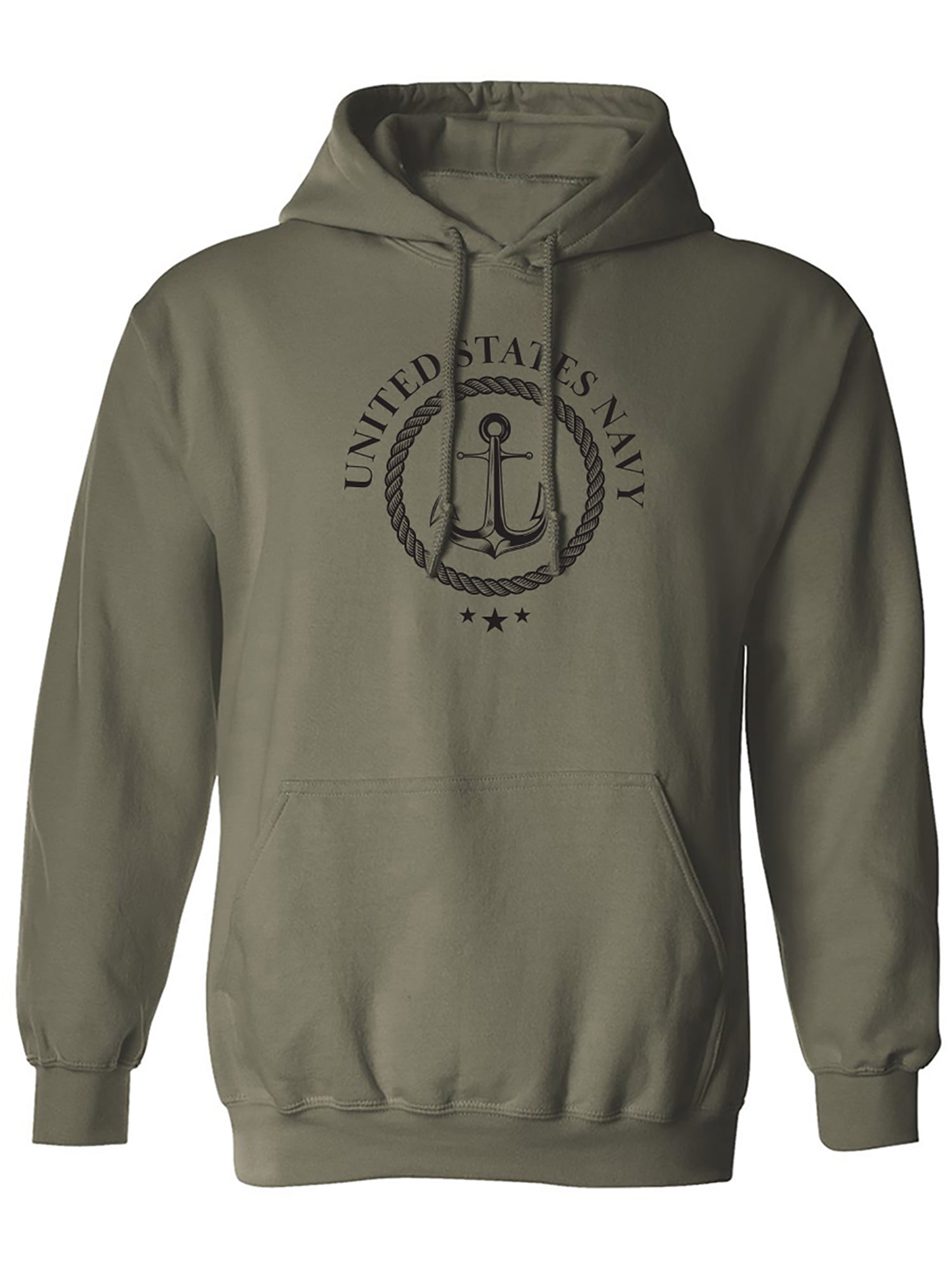 US Navy Anchor Crest Adult Hooded Sweatshirt - Walmart.com