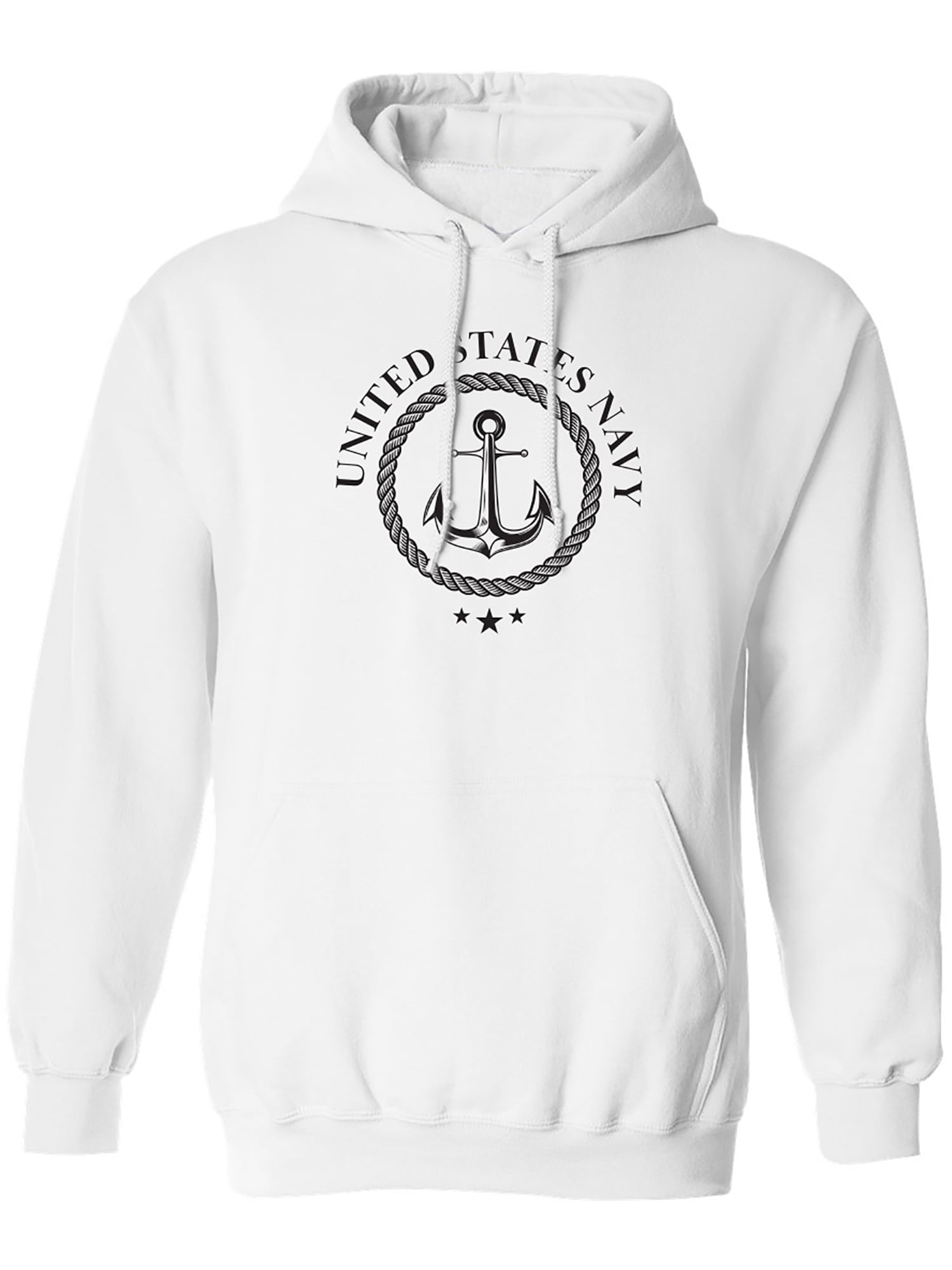 US Navy Anchor Crest Adult Hooded Sweatshirt - Walmart.com