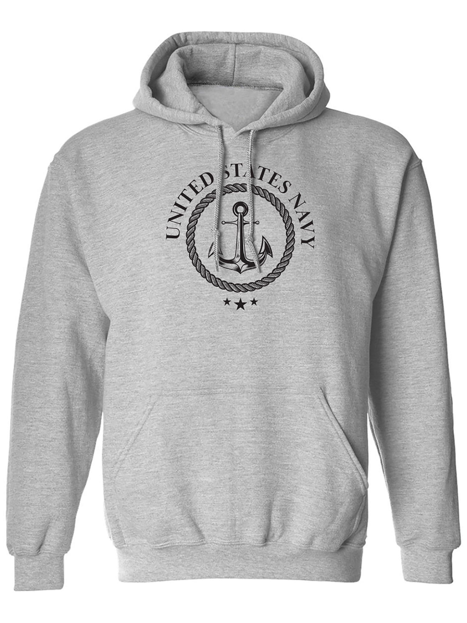 US Navy Anchor Crest Adult Hooded Sweatshirt - Walmart.com