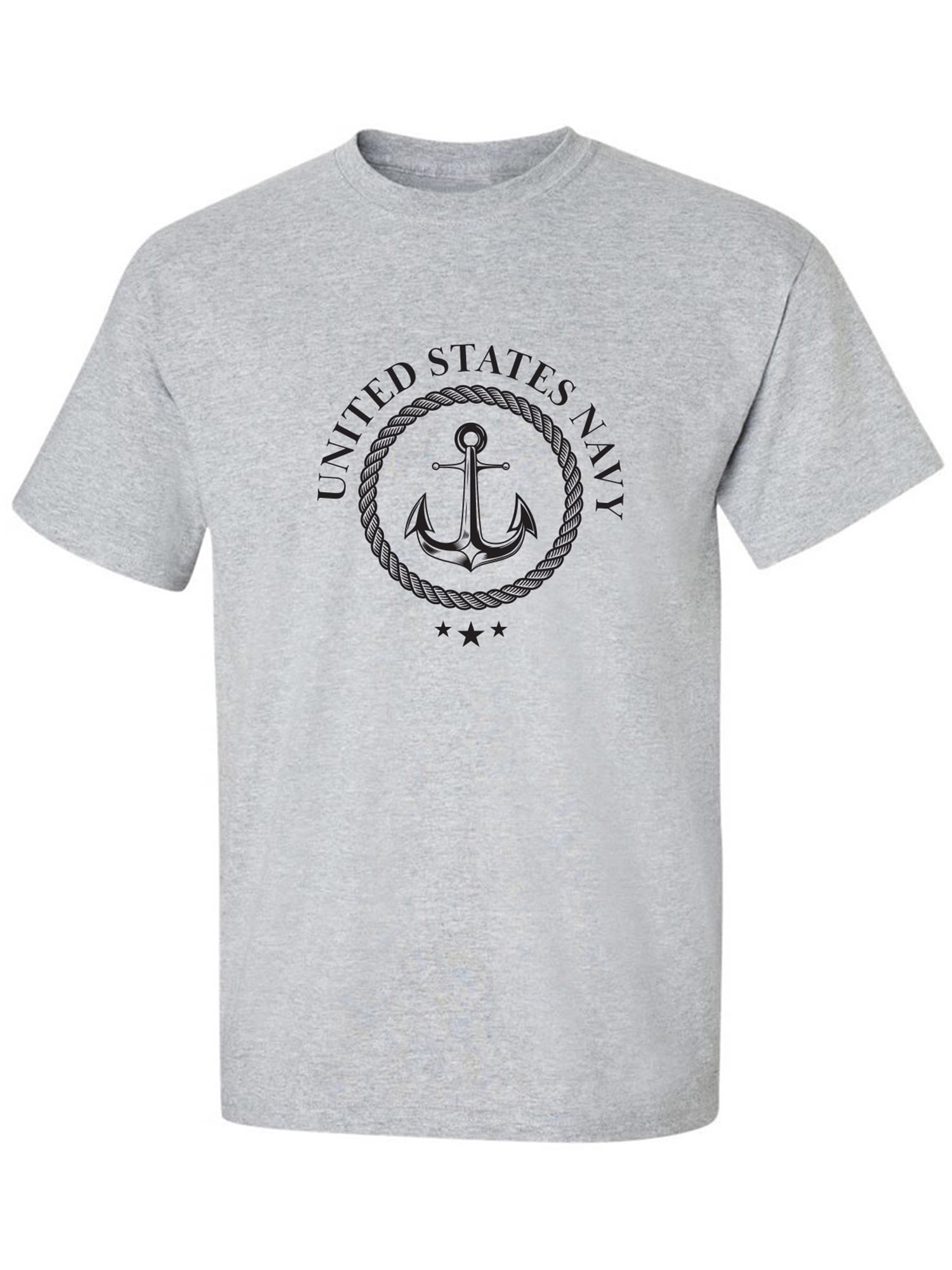 US Navy Anchor Crest Adult Short Sleeve T-shirt - Walmart Business Supplies
