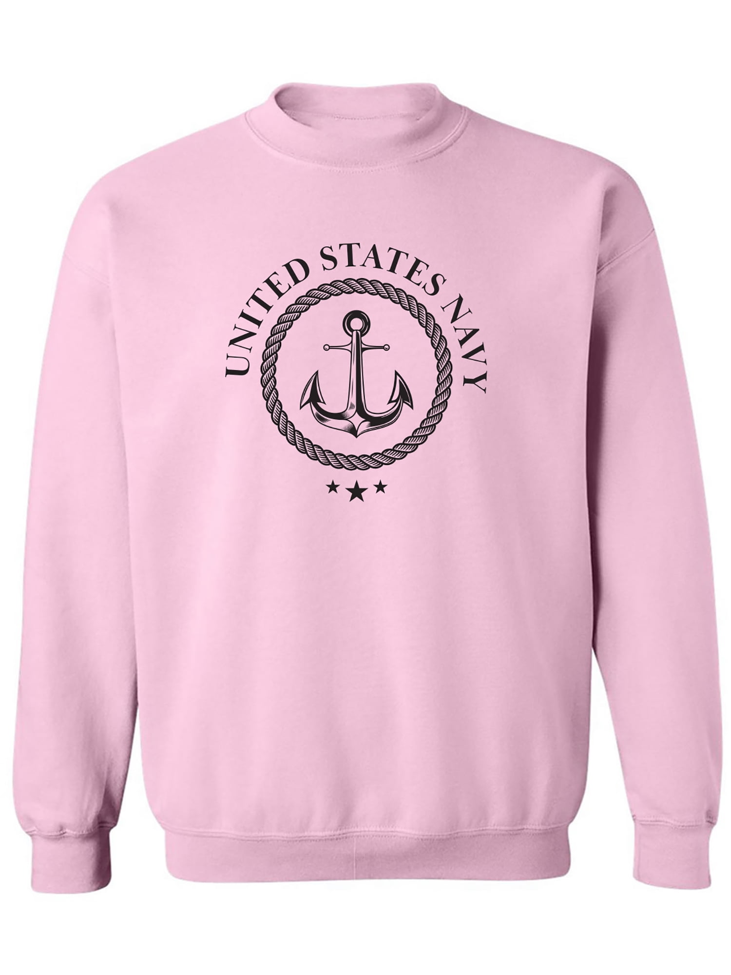 US Navy Anchor Crest Crewneck Sweatshirt - Walmart.com