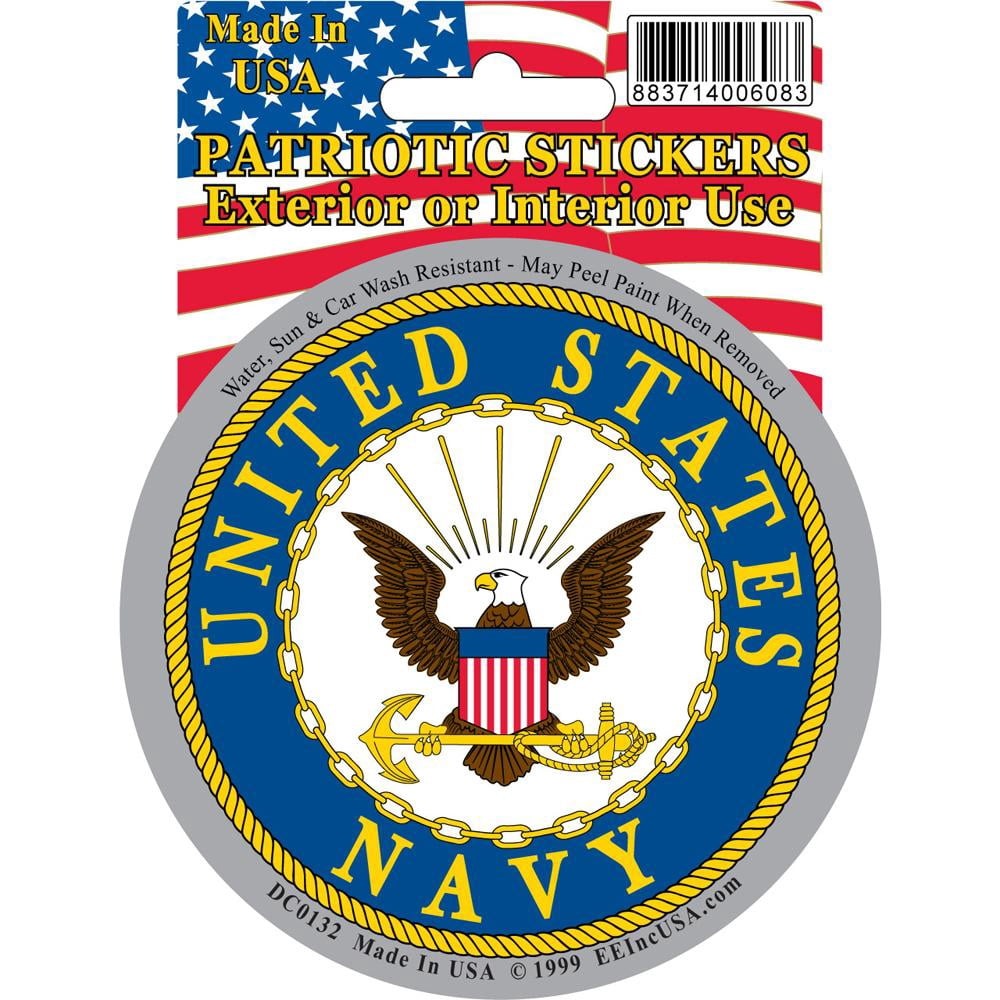 US Navy Logo Car Decal - Walmart.com