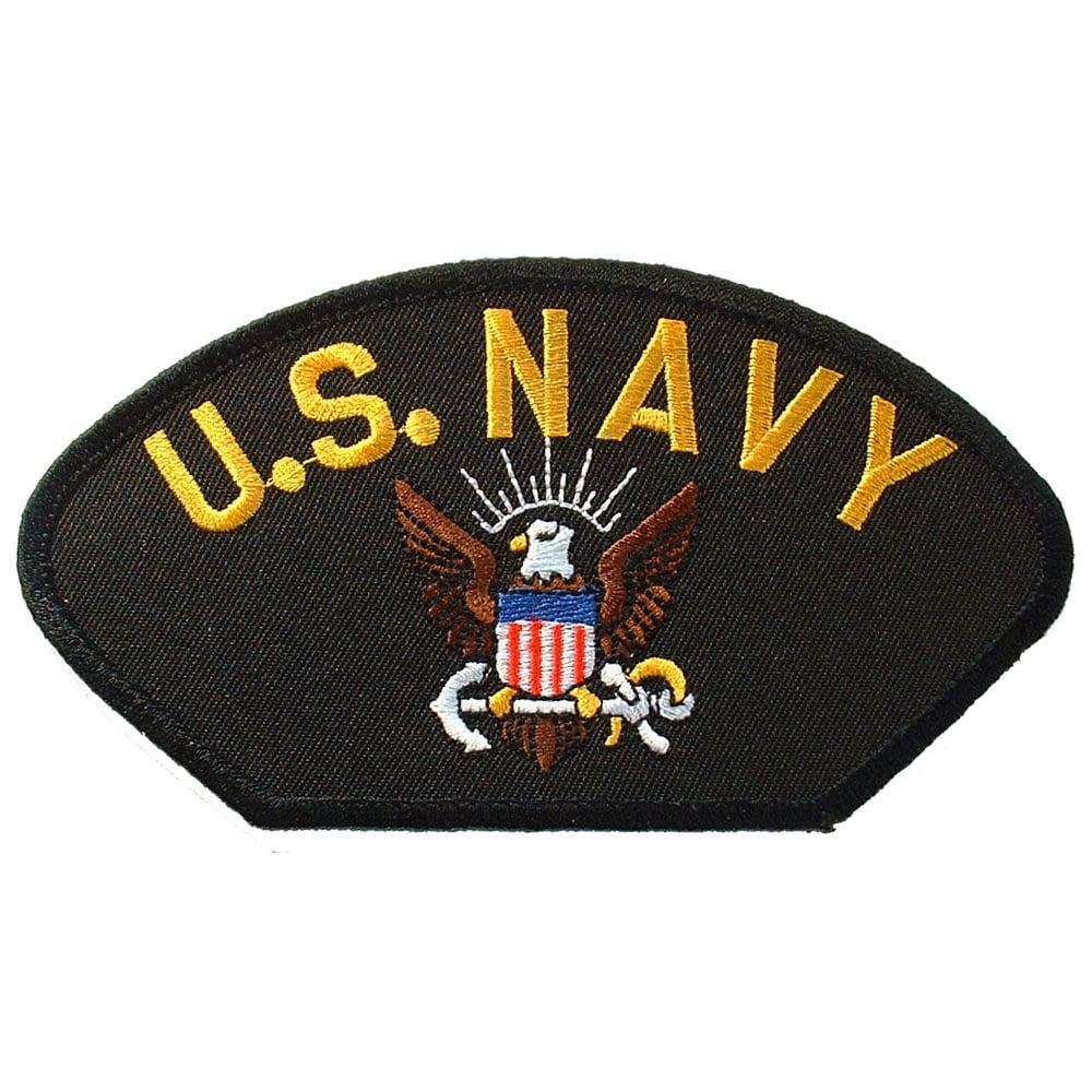 Eagle Emblems PM1376 Patch - USN, Hat, Logo - 5.25 x 3 in. - Walmart.com