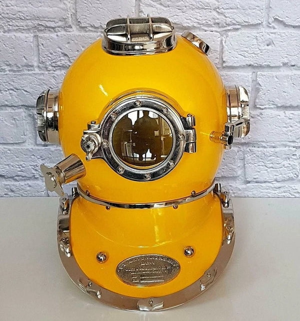 US Navy Mark V Diving Helmet - Deep Sea Diver's Helmet Replica ...