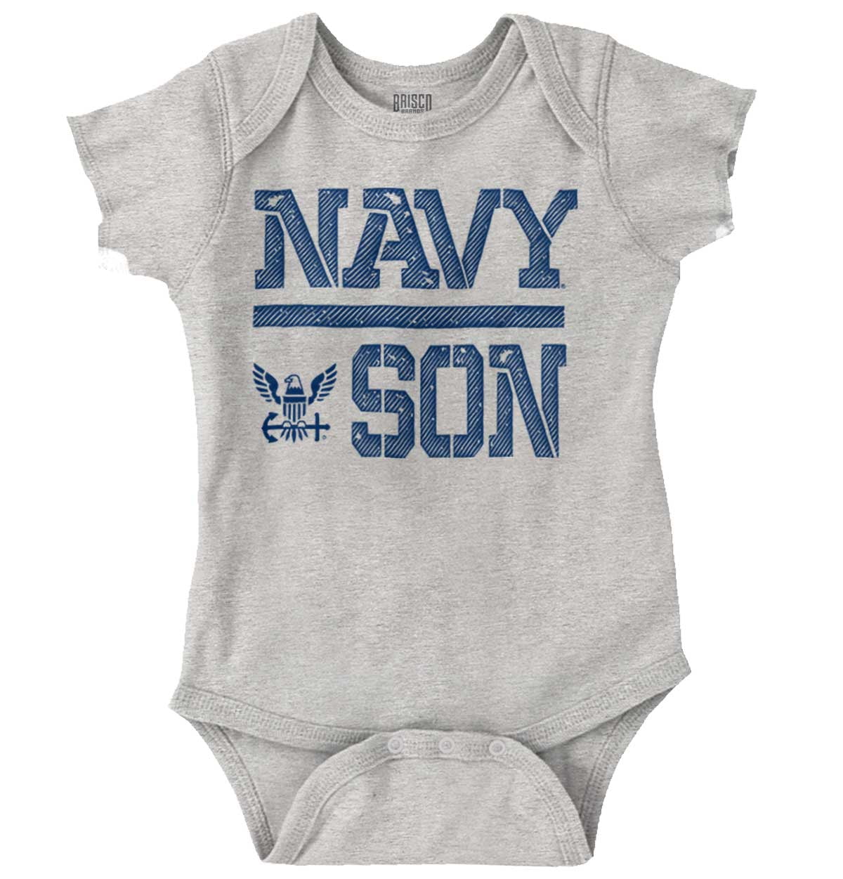 US Navy Son Military Anchor Logo Bodysuit Jumper Boys Infant Baby ...