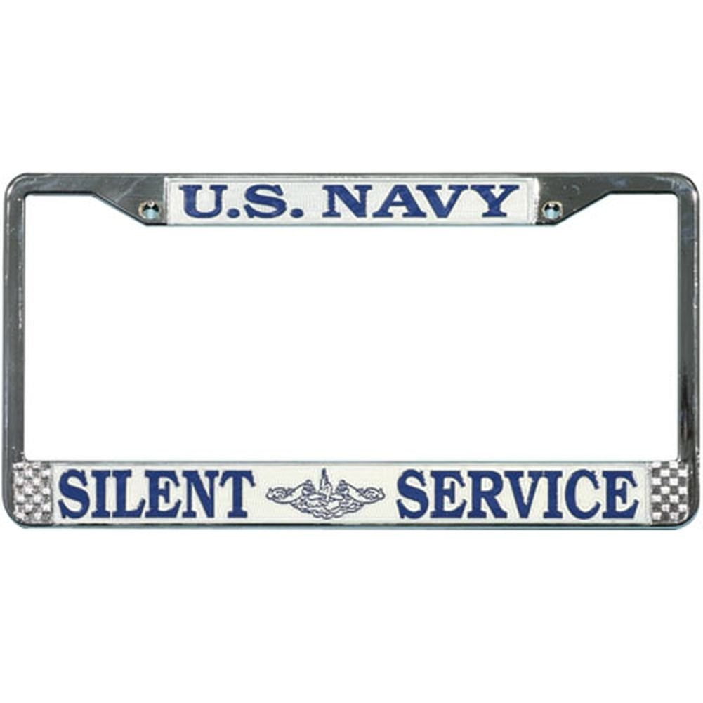 US Navy Submarine Silent Service License Plate Frame - Walmart.com
