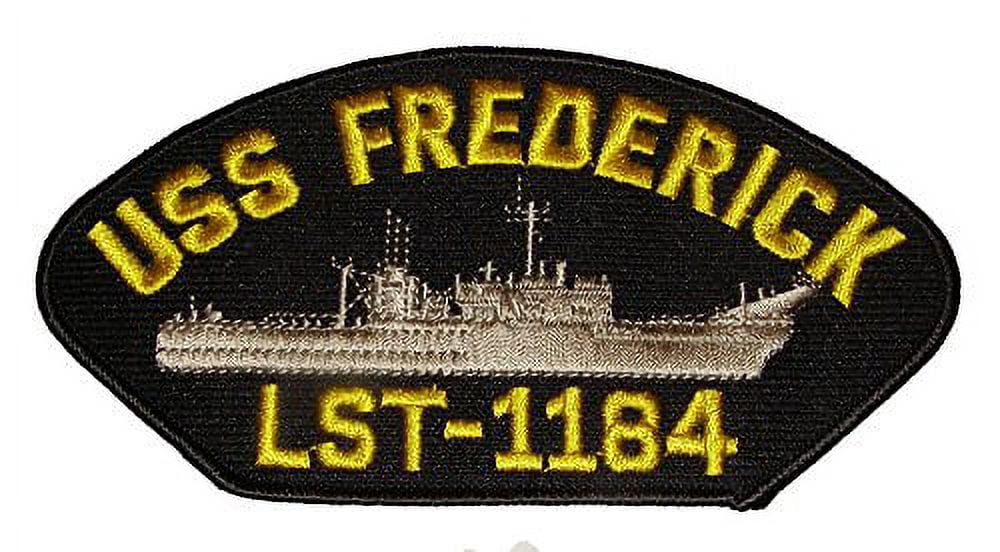US Navy USS FREDERICK LST-1184 PATCH - Veteran Owned Business - Walmart.com