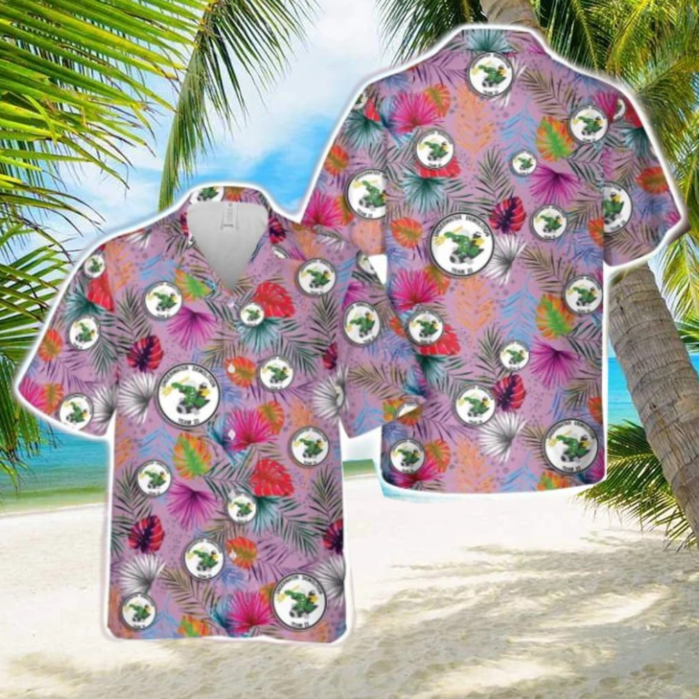 US Navy Underwater Demolition Team 22 UDT 22 Tropical 3D Hawaiian Shirt ...