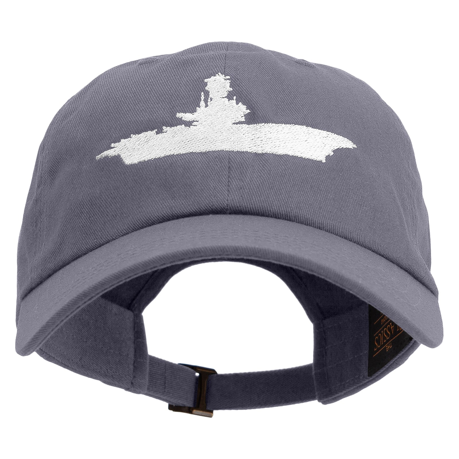 US Navy Warship Icon Unstructured Low Profile 6 panel Cotton Cap - Dk ...