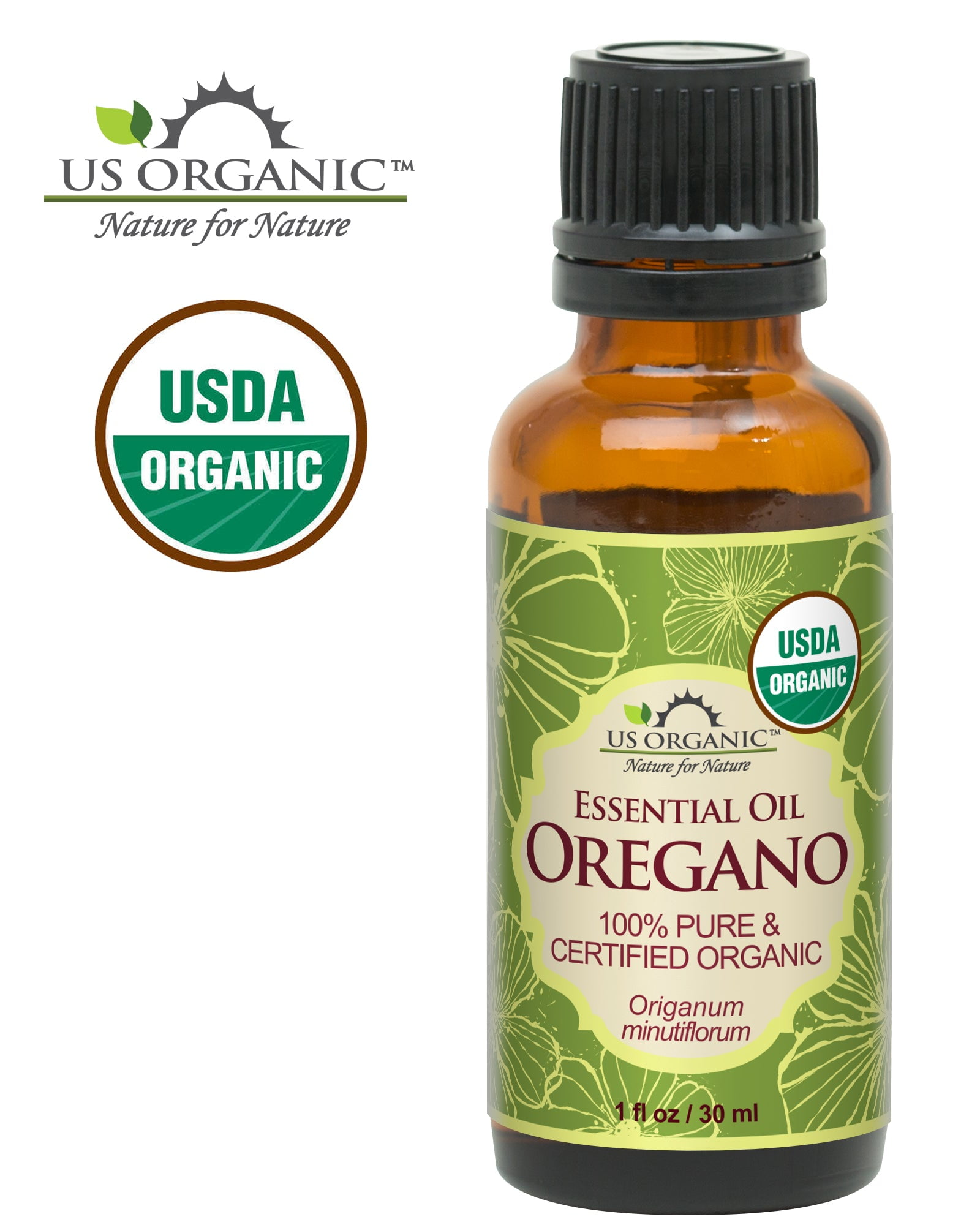 US Organic, 100% Pure Certified USDA Organic Oregano Essential Oil ...