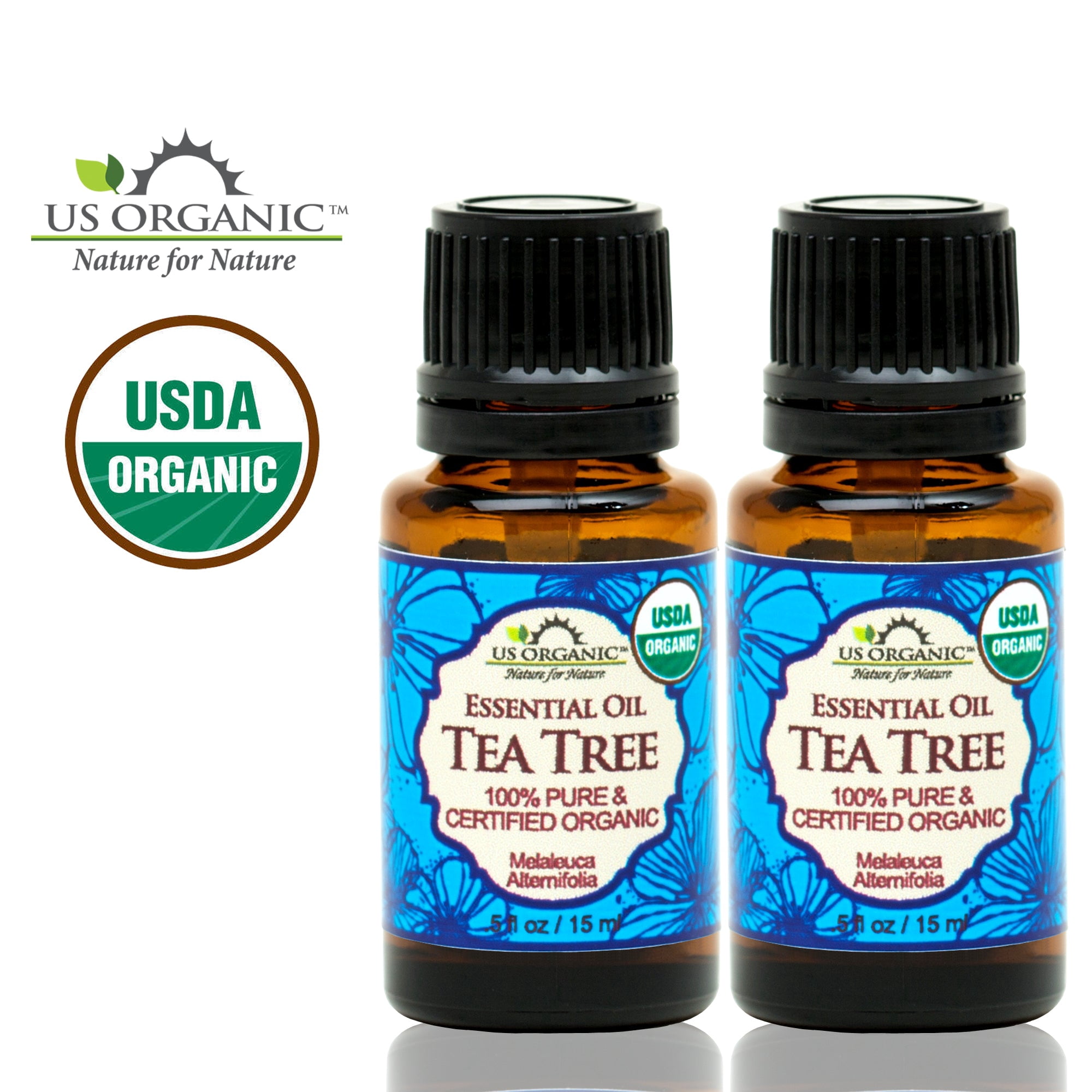 US Organic Tea Tree Essential Oil, 100% Pure Certified USDA Organic ...