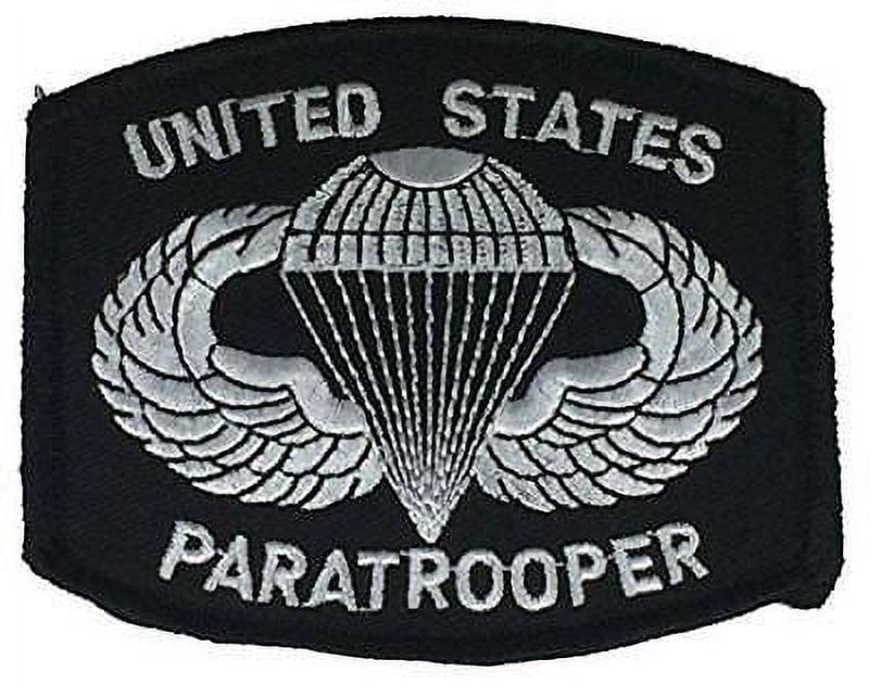 US PARATROOPER WITH JUMP WINGS PATCH AIRBORNE ABN SOLDIER - Walmart.com