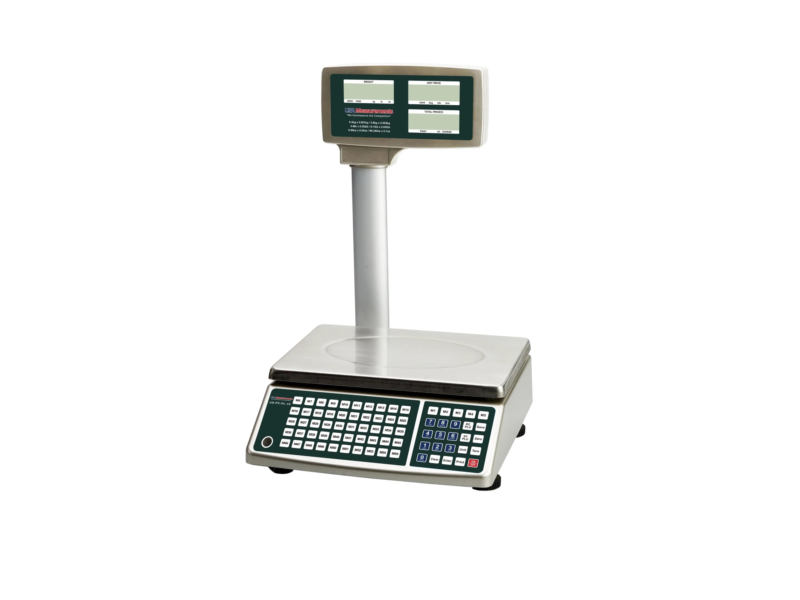 US-PC30P “The Pricer” Computing Scale (30 lb x .01 lb) - Walmart.com