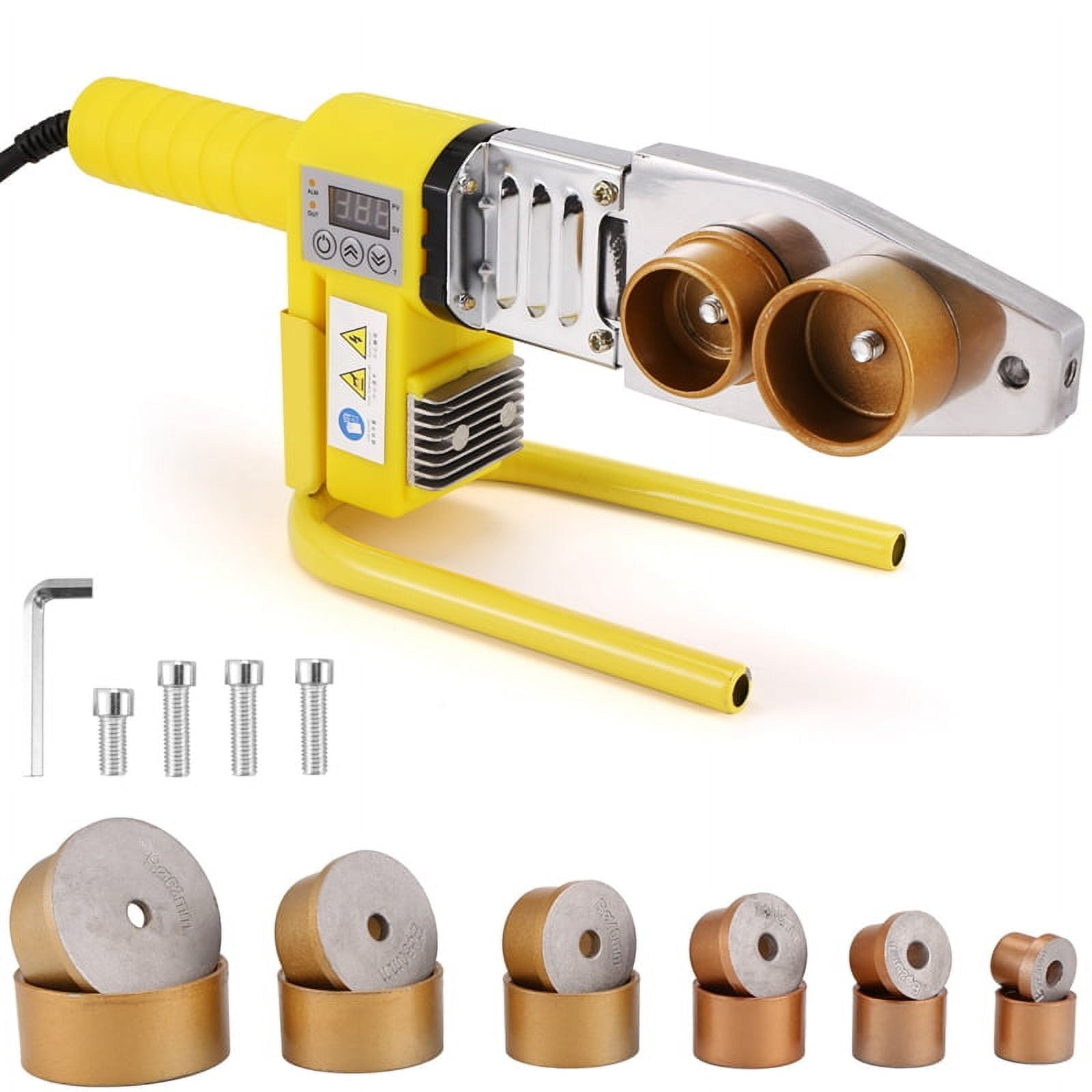 US PLUG,1000W PPR Fuser Water Pipe Fuser Digital Display Hot Melt Tube ...