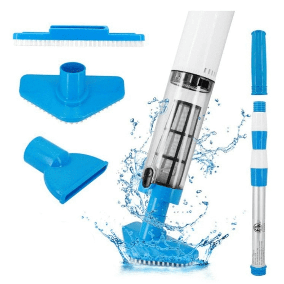 US PLUG Cordless Pool Vacuum,Handheld Pool Cleaner for Spas,Hot Tubs ...