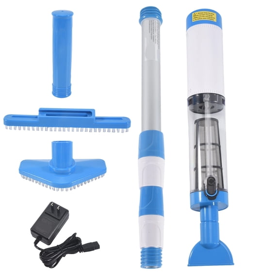US PLUG Cordless Pool Vacuum,Handheld Pool Cleaner for Spas, and Small ...