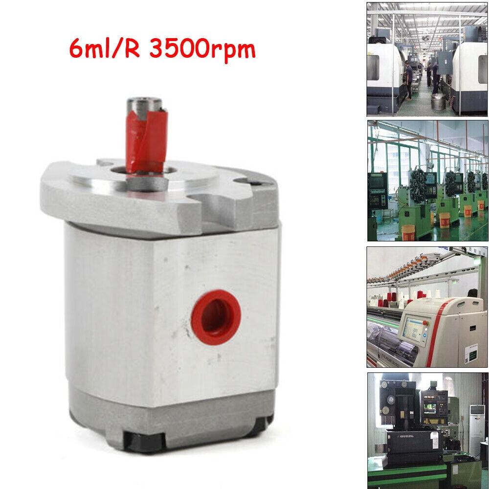 US PT3/8' 21MPA High-pressure Gear Pumps HGP-1A-F6R Single Hydraulic ...