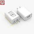 US Plug 5V 1A USB Port Wall Charger 5 Volt 1 Amp AC-DC Power Adapter ...