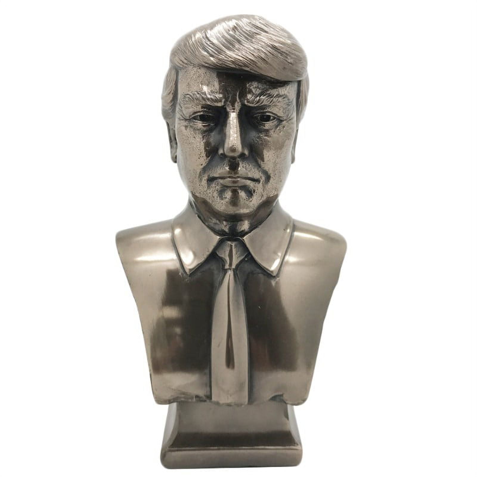 US President Donald J Trump Cold Cast Bronze Bust 7.5 Inches Tall ...