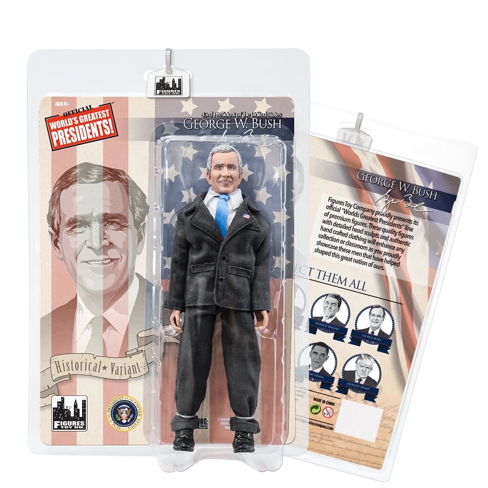 US Presidents 8 Inch Action Figures Series: George W. Bush [Gray Suit ...