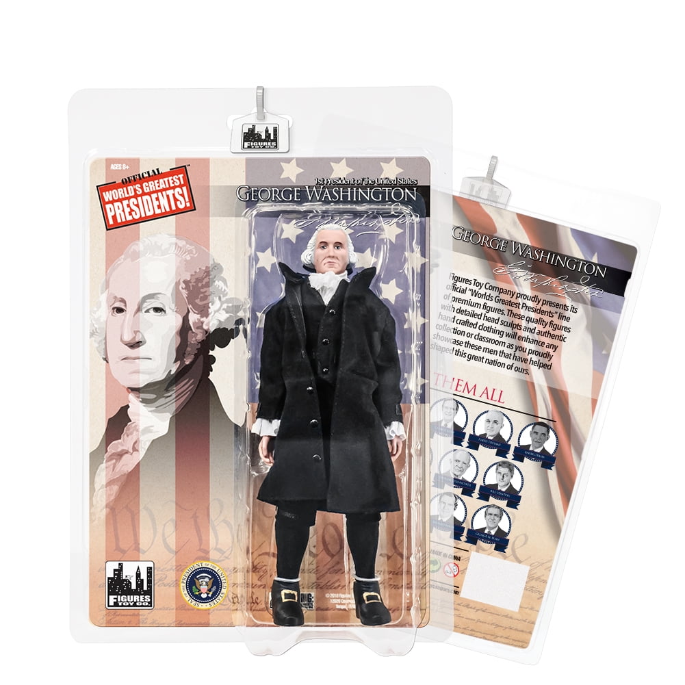 Figures Toy Company US Presidents Collectible George Washington Action ...