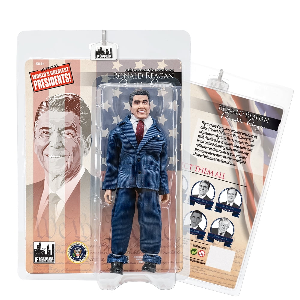 US Presidents 8 Inch Action Figures Series: Ronald Reagan [Blue Suit ...