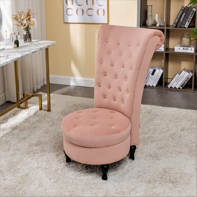 Free Shipping! Uspridefurniture Gosser 20" Wide Velvet High Back Vanity ...