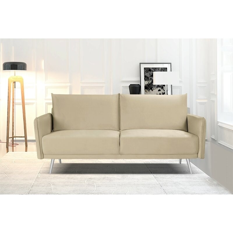 US Pride Furniture Seychella Super Sofa Cream - Walmart.com