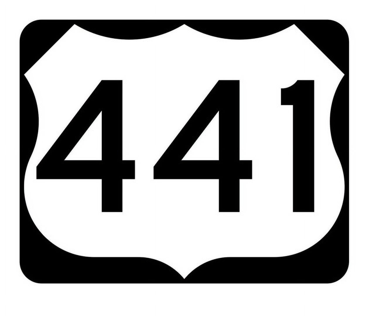 US Route 441 metal aluminium Sign Highway Sign Road Sign Size: 8 x 12 ...
