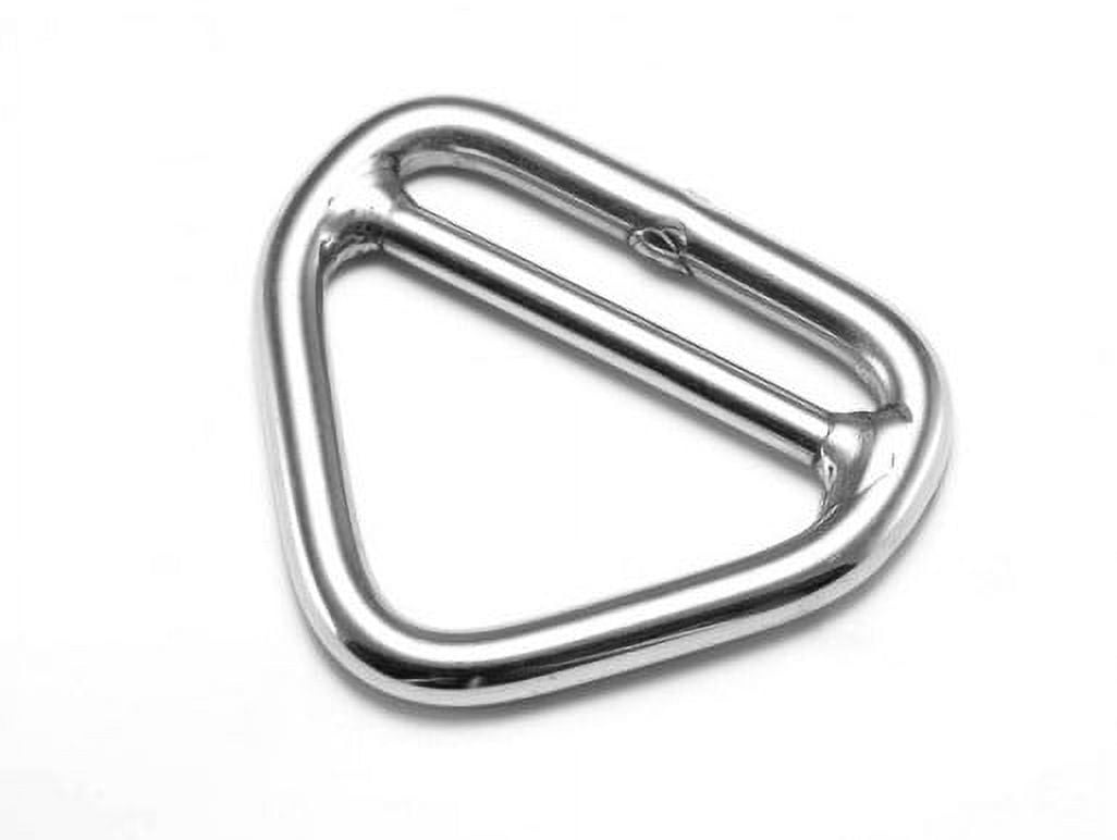 US STAINLESS 2 Pieces Stainless Steel 316 (6mm x 50mm) Triangle Ring ...