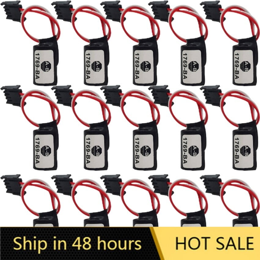 US STOCK (15 Pack) 1769-BA 3V 1000mah Battery For Allen Bradley SLC PLC ...