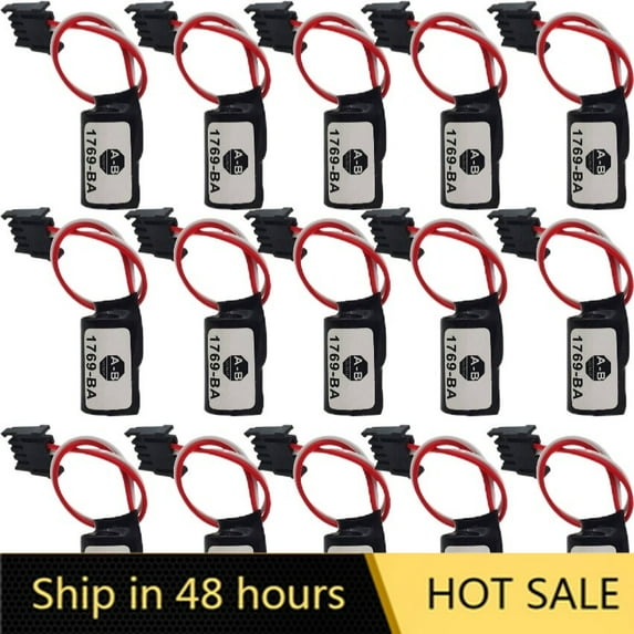 US STOCK (15 Pack) 1769-BA 3V 1000mah Battery For Allen Bradley SLC PLC ...