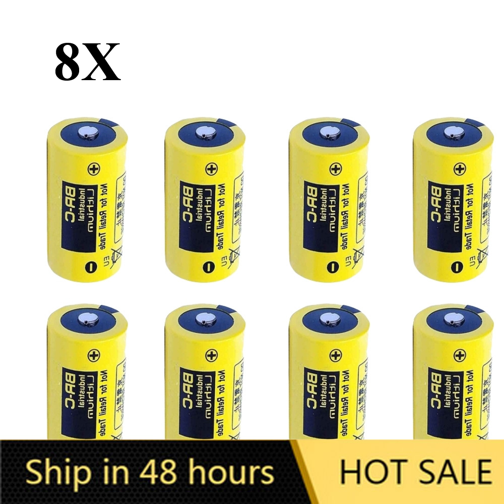 US STOCK (8 Pack) BR-C 3V 5000mAh Battery A02B-0120-K106/A98L-0031-0007 ...