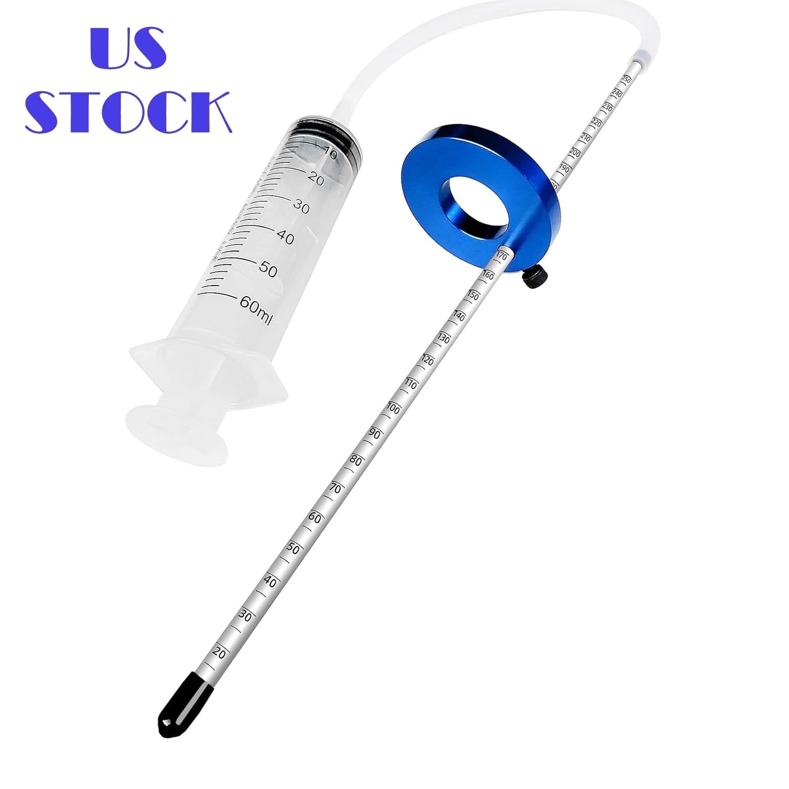 US STOCK Fork Oil Level Gauge Syringe Tool Front Suspension Motorcycle ...